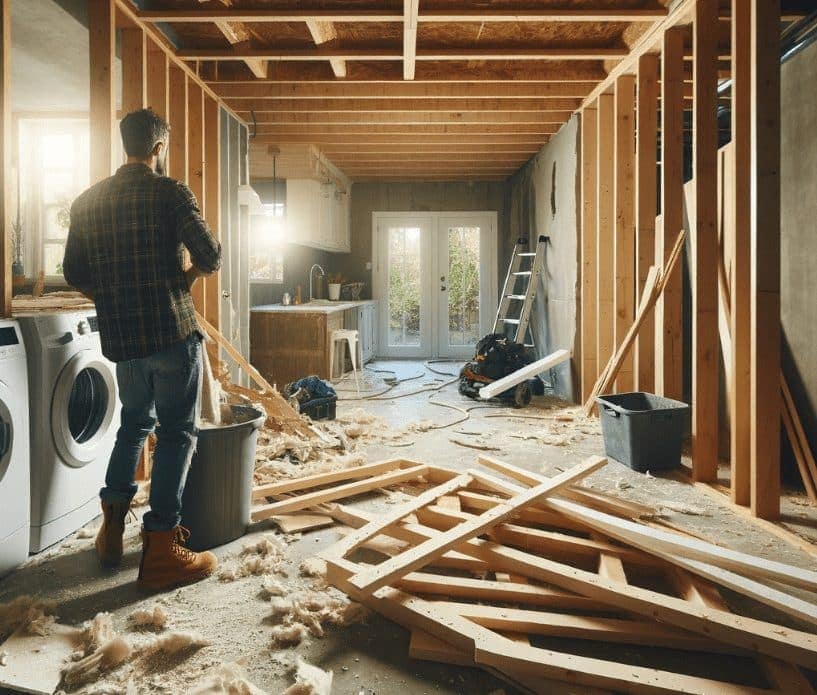 Professional Home Interior Demolition Services vs. DIY: - Cross ...